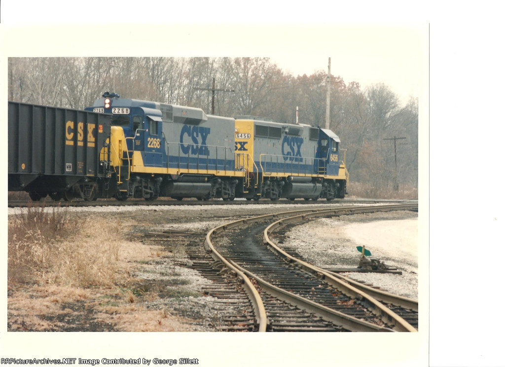 CSX 2268 at Deforest Junction